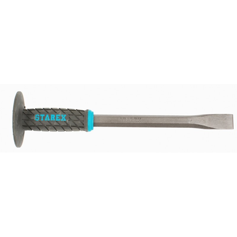 CINCEL ALBAÑIL 10" CON PROTECTOR - Villela