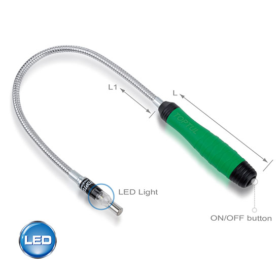 IMAN FLEXIBLE CON LUZ LED - Villela